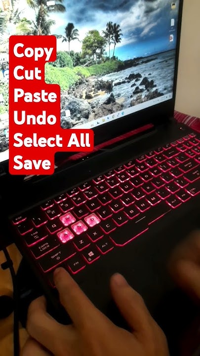Copy, Cut, Paste, Undo, Select All, Save keyboard shortcuts #windows #keybaord #shortcuts - YouTube
