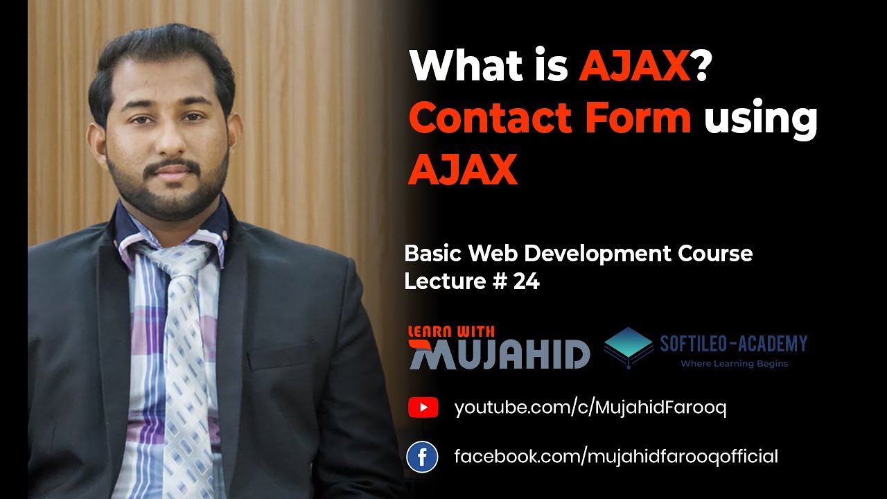 #24 What is Ajax | How to Submit A Contact Form Using Ajax | PHP Course | Ajax JQuery | PHP ...