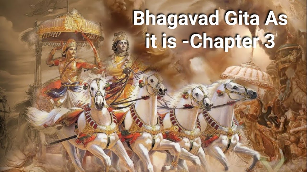 Bhagavad Gita As it is Chapter 3 Karma Yoga in Simple English # ...
