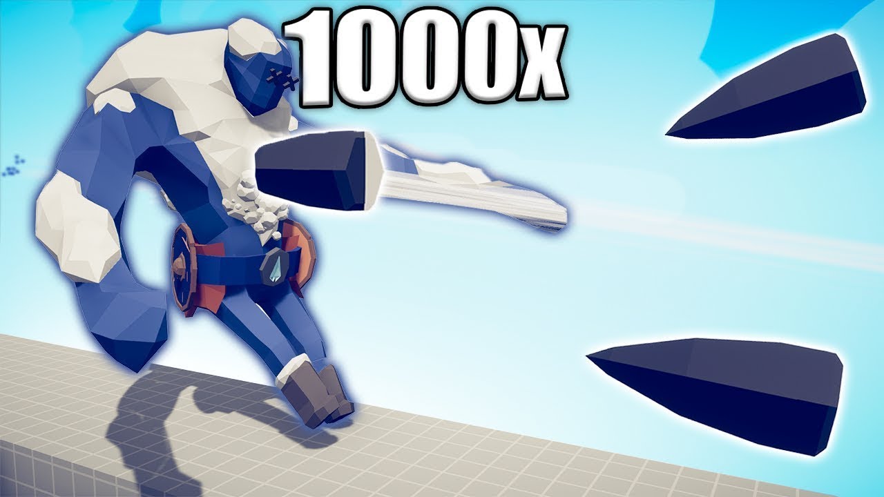1000x OVERPOWERED TANK vs UNITS - TABS | Totally Accurate Battle ...