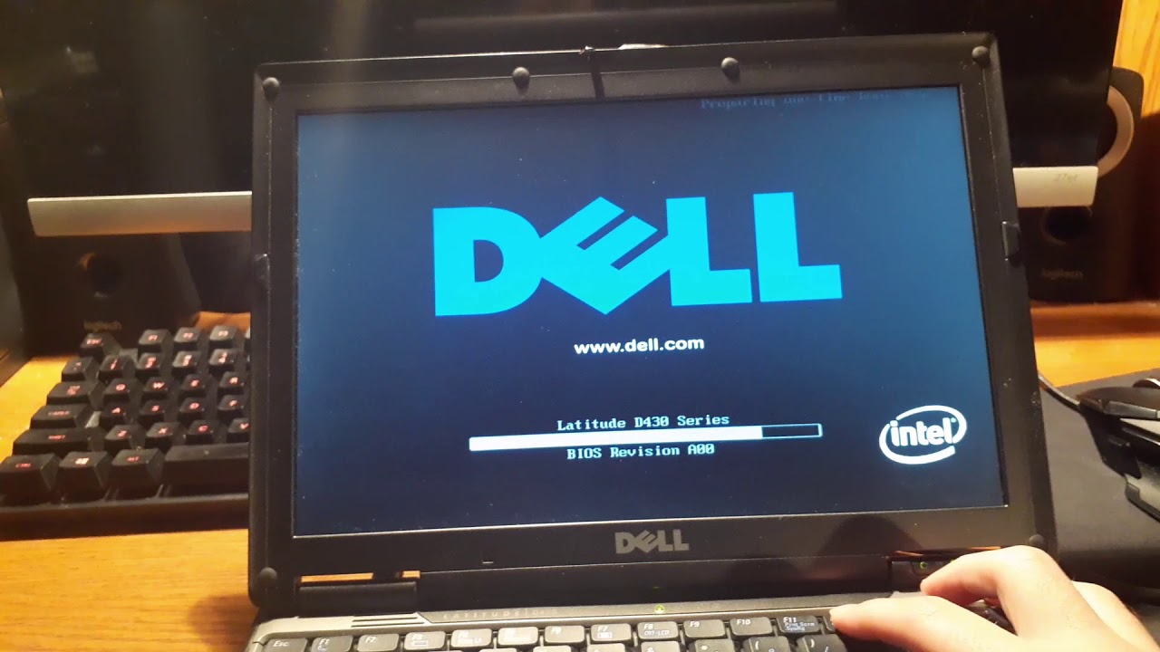 Testing and restoring a Dell Latitude D430 - YouTube