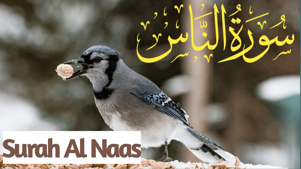 Surah An Nas 3 Times on Repeat by Kitabullah007 سورۃالناس SurahNas Nas