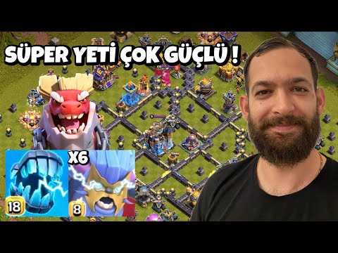 EJDER DÜKÜ YÜRÜYÜŞLÜ SÜPER YETİ ! CLASH OF CLANS