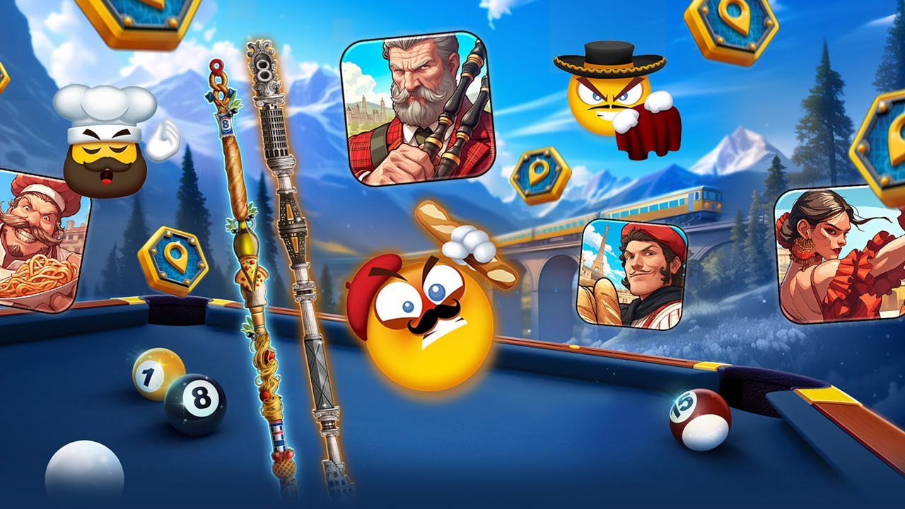8 Ball Pool | European Tour Season - YouTube