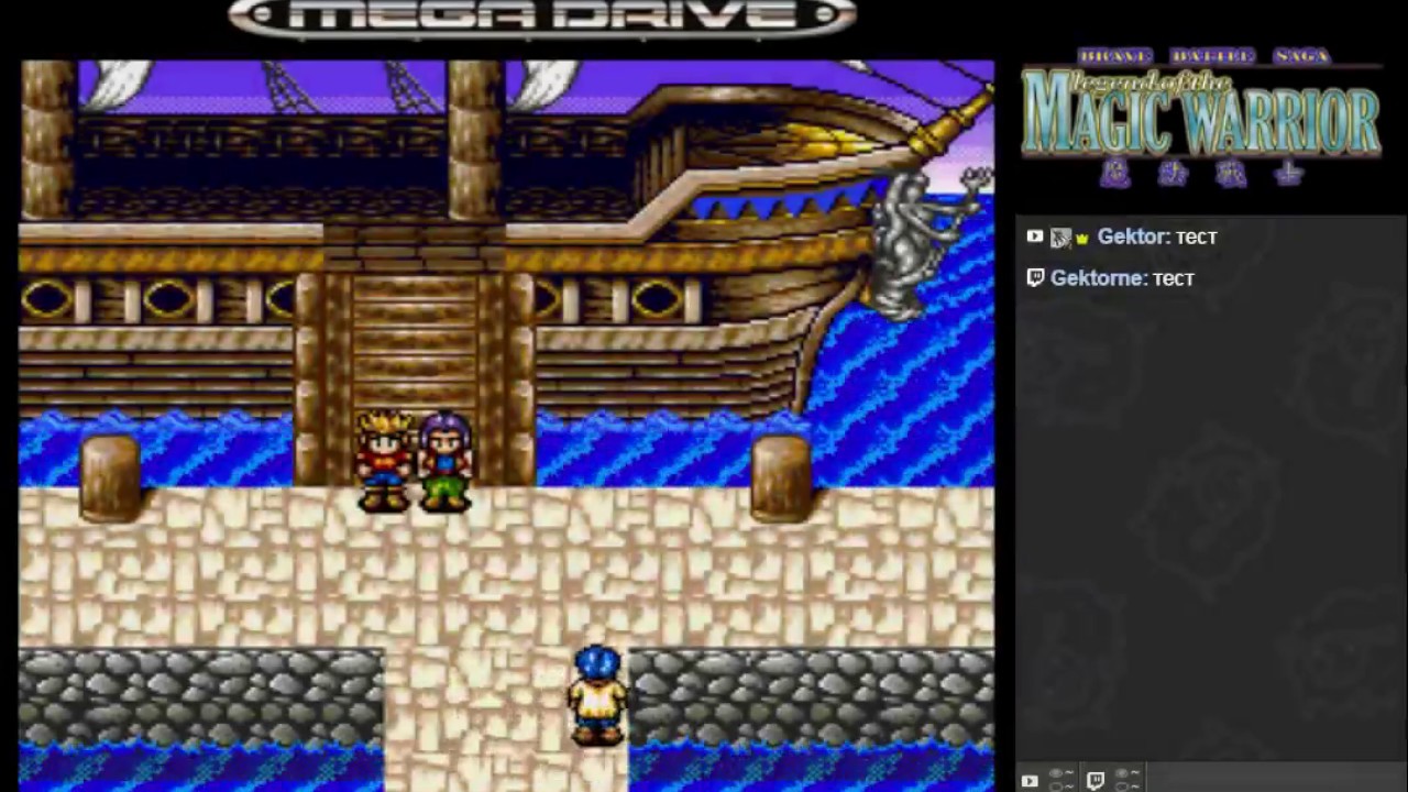 Brave Battle Saga - Legend of The Magic Warrior (SMD) (Part 5) - YouTube