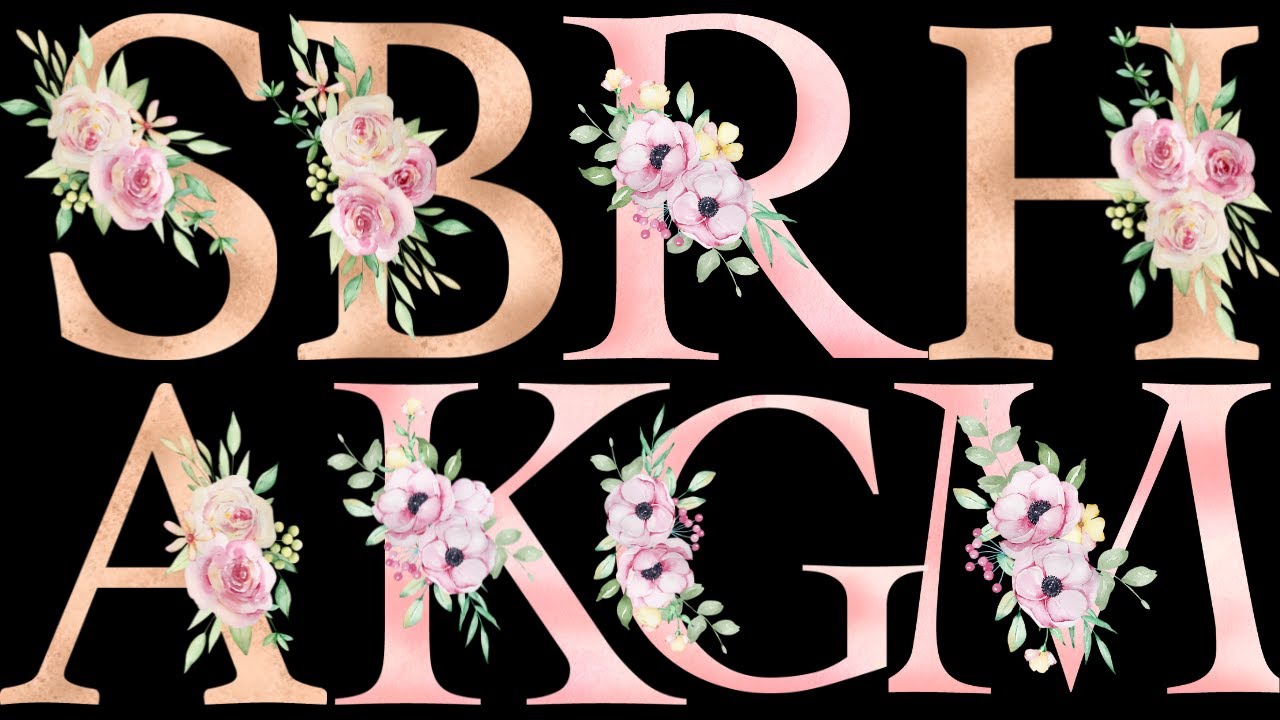 Beautiful A to Z letters dpz | Alphabet dpz | letter dp for profile pic ...