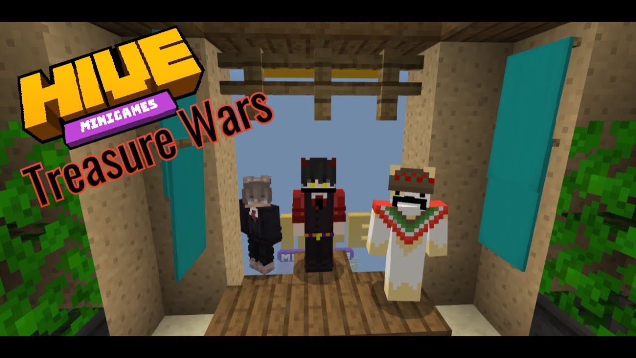 Hive treasure wars | Ft. Bigsad47 & DiamondLuna - YouTube