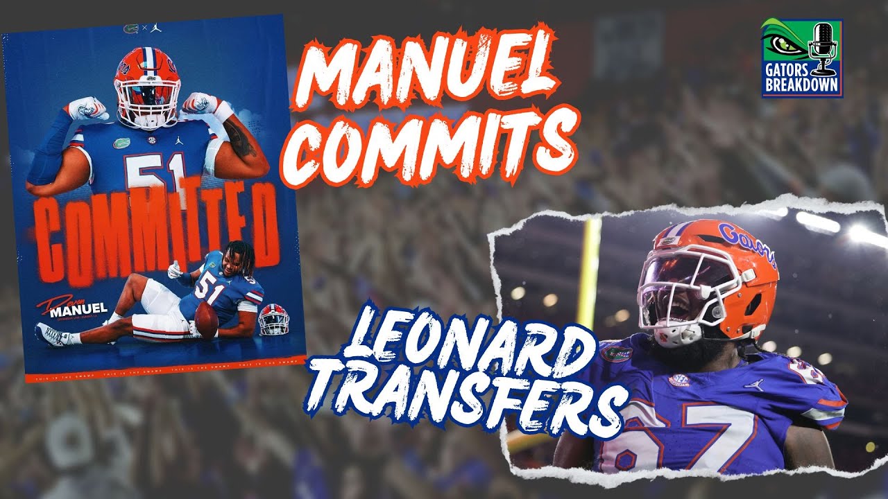 Transfer OL Devon Manuel commits to the Florida Gators | Replacing ...
