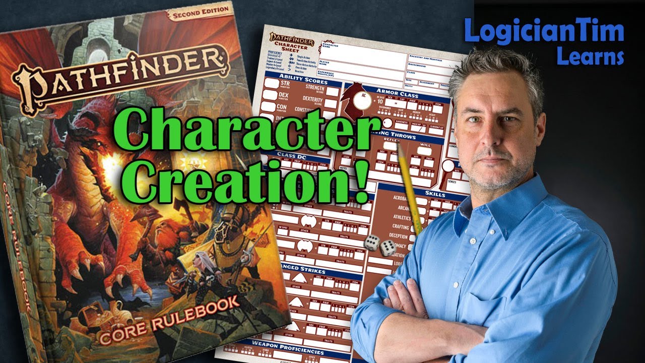 Pathfinder 2nd Edition - Character Creation! - YouTube