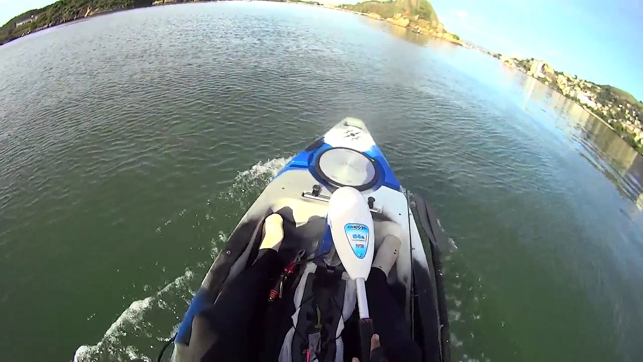 CAIAQUE LEADER COM MOTOR ELÉTRICO - YouTube