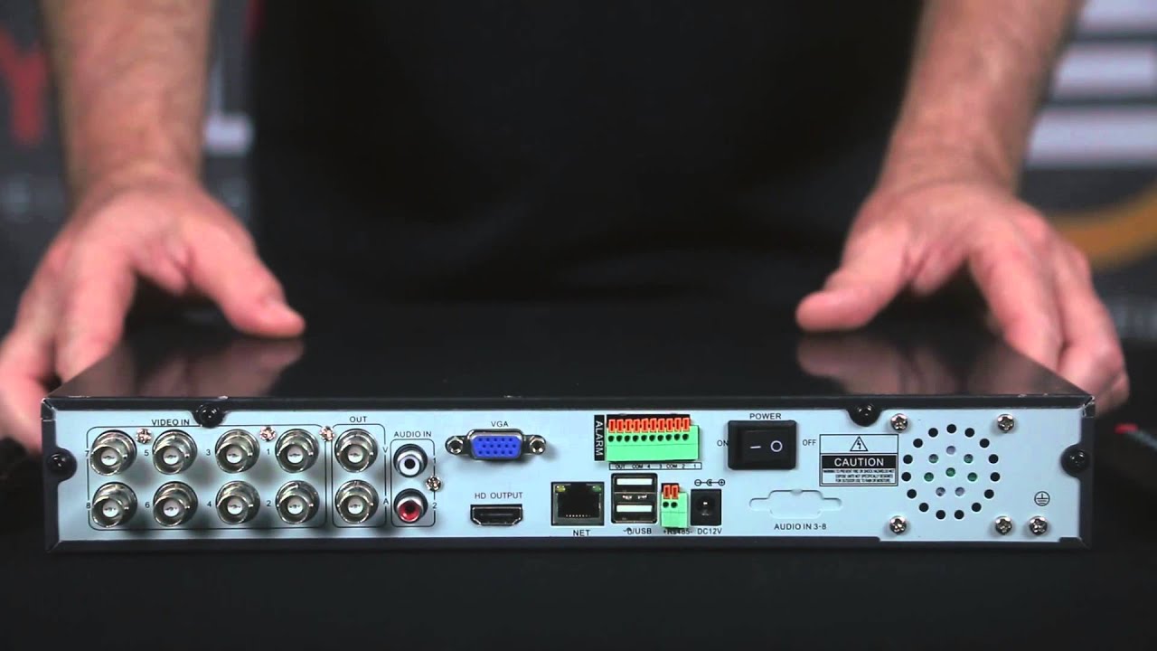 Introduction of 8 Channel DVR - YouTube