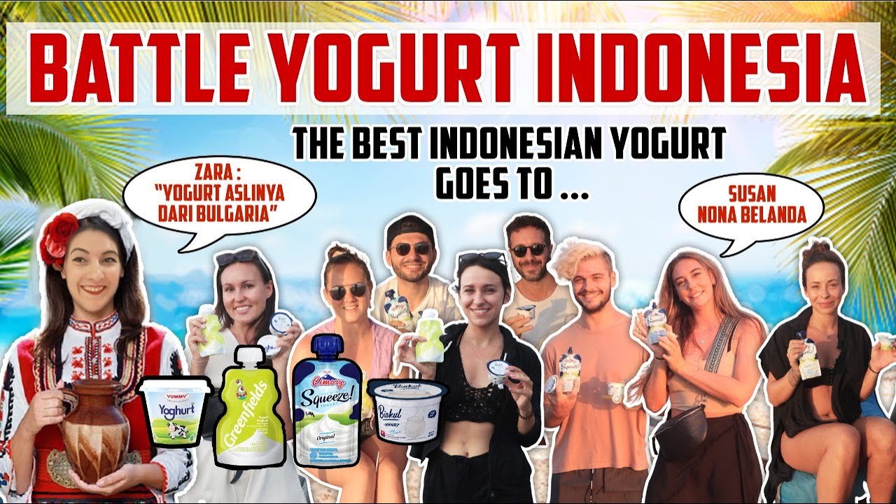 BATTLE YOGURT INDONESIA | CIMORY v GREENFIELDS v BIOKUL v YUMMY feat ...