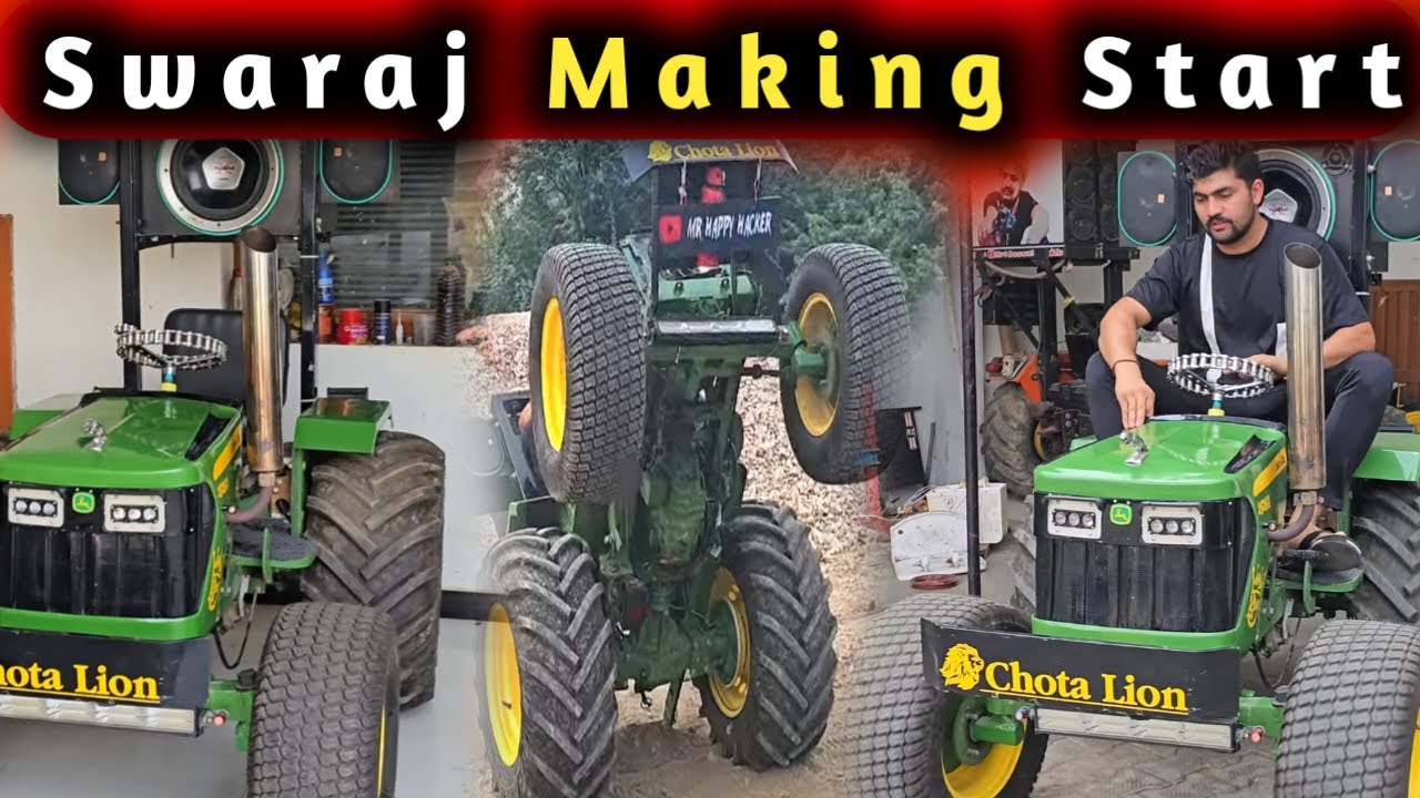 Tochan King Meets Real Tractor King - YouTube