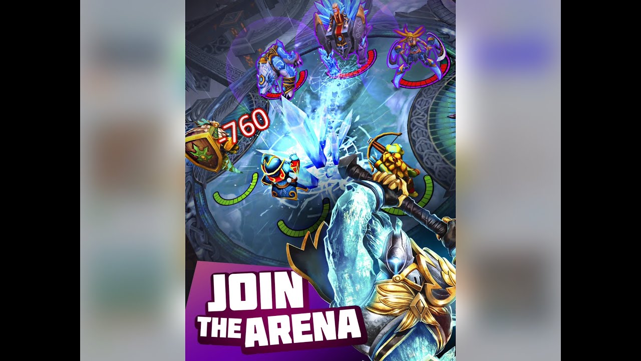 Game Trailer # Etherlords (Arena) by NIVAL, INC. for IOS - YouTube