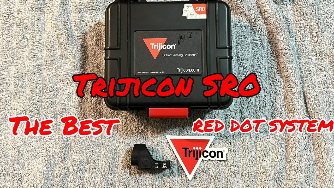 Trijicon SRO Red Dot System One Of The Best Red Dot System - YouTube