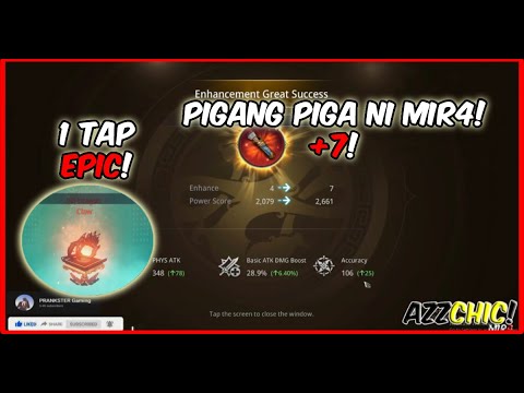 MIR4: CRAFTTING CHANGHAE QUIVER | PIGANG PIGA SA PAG ENHANCE 😭 - YouTube