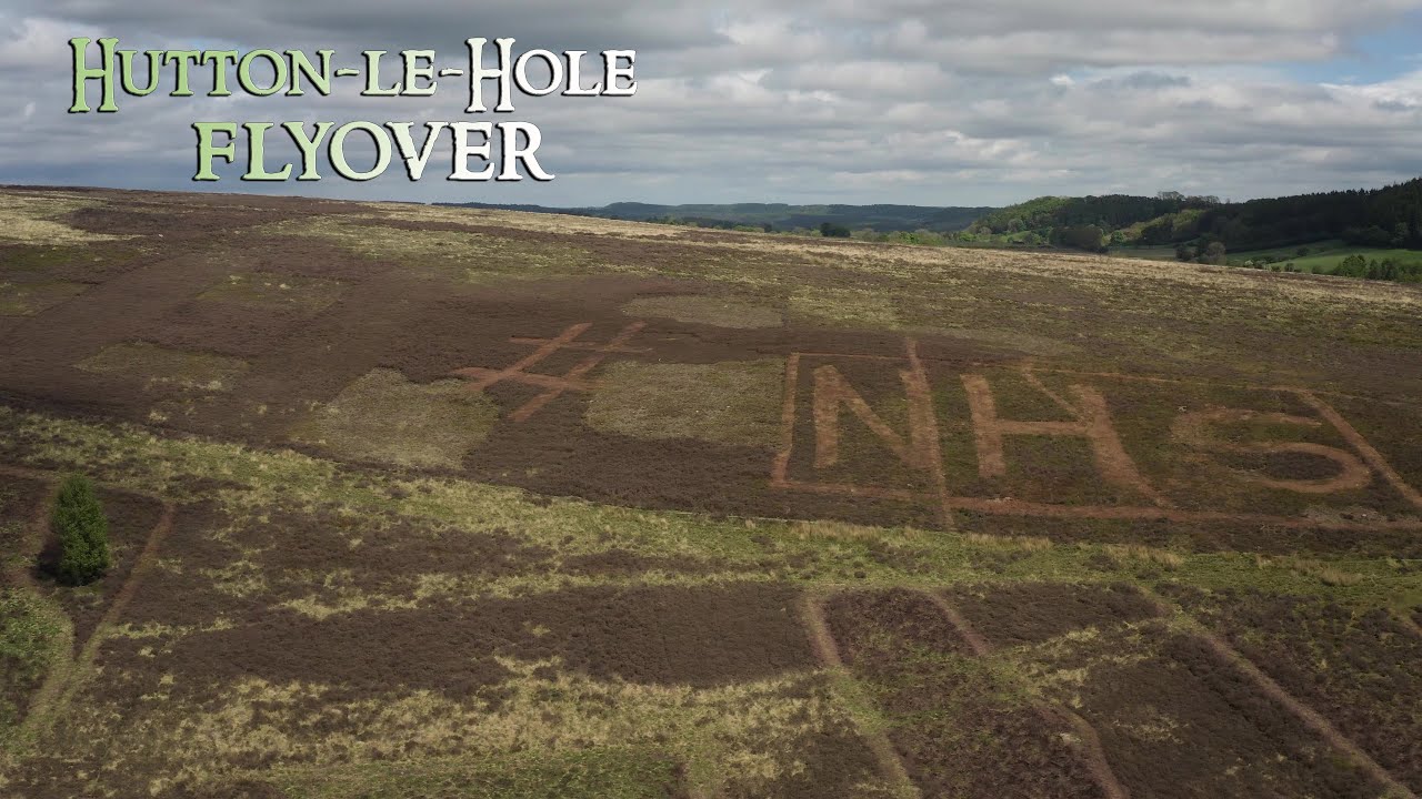 Mid-May Hutton-le-Hole fly by - YouTube