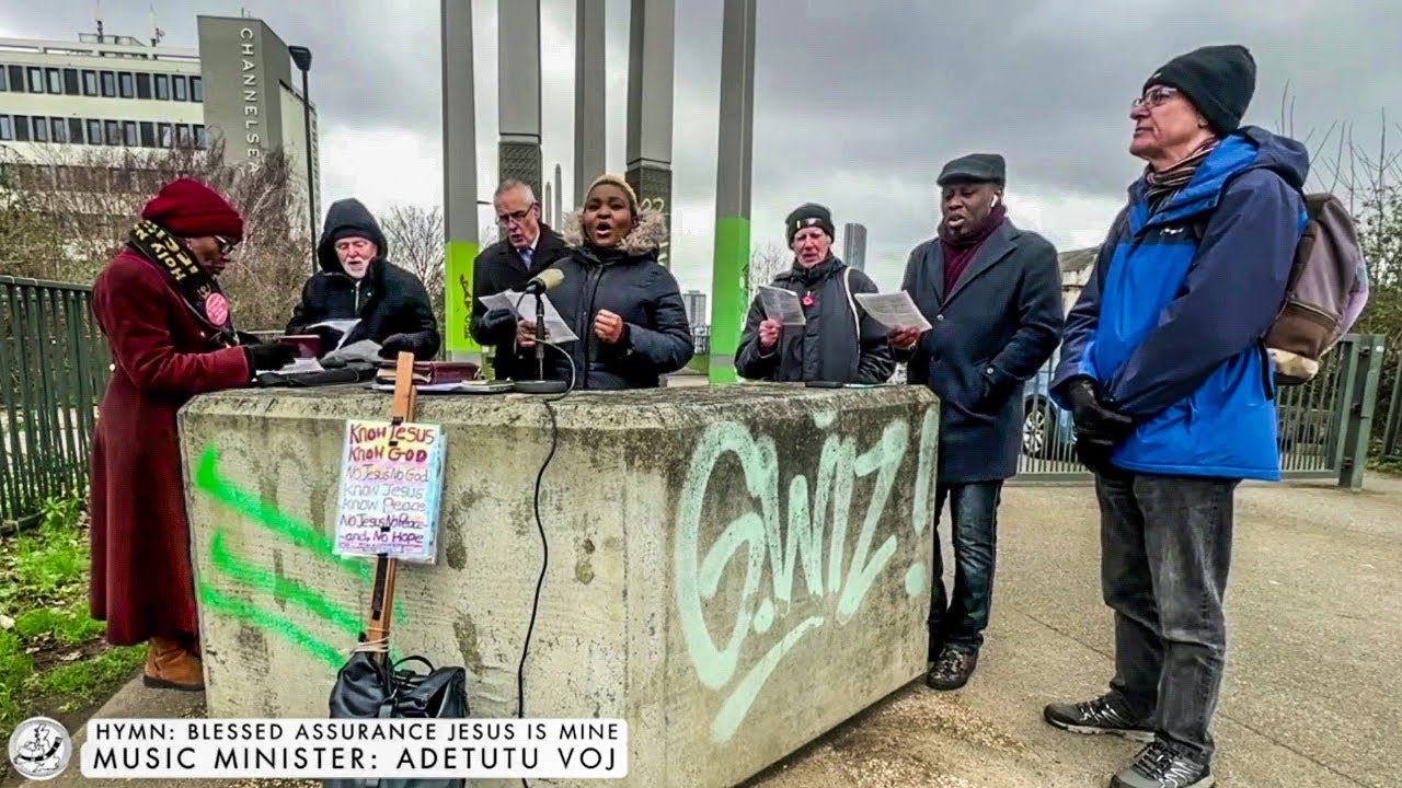 HYMN: Blessed Assurance by Adetutu VOJ 🔥 at the Christian Voice UK Open ...