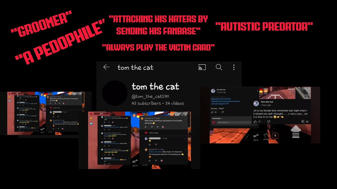 Tom the cat : An Autistic Predator. (Why he should'nt be trusted) - YouTube