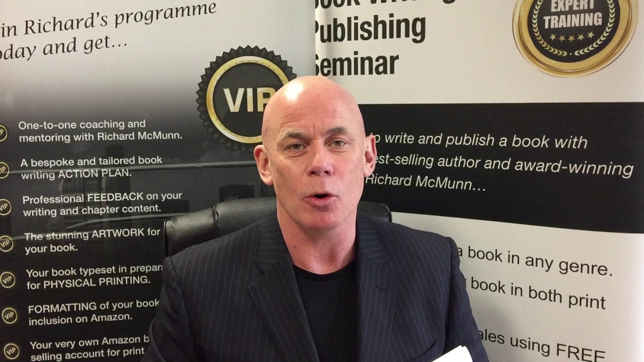 Book Writing Tips by Richard McMunn - YouTube