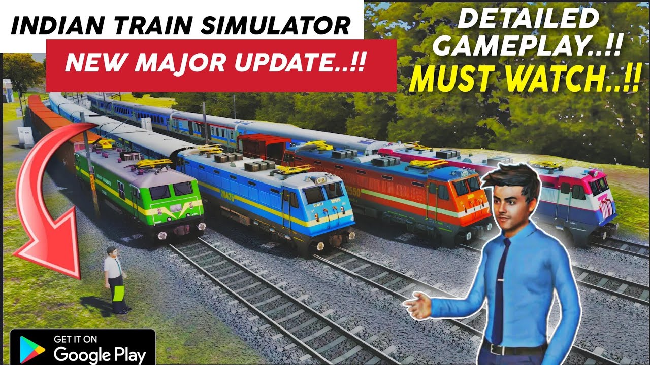 Indian Train Simulator New Major Update | 🔥 New Season 3 | Pro Mod ...