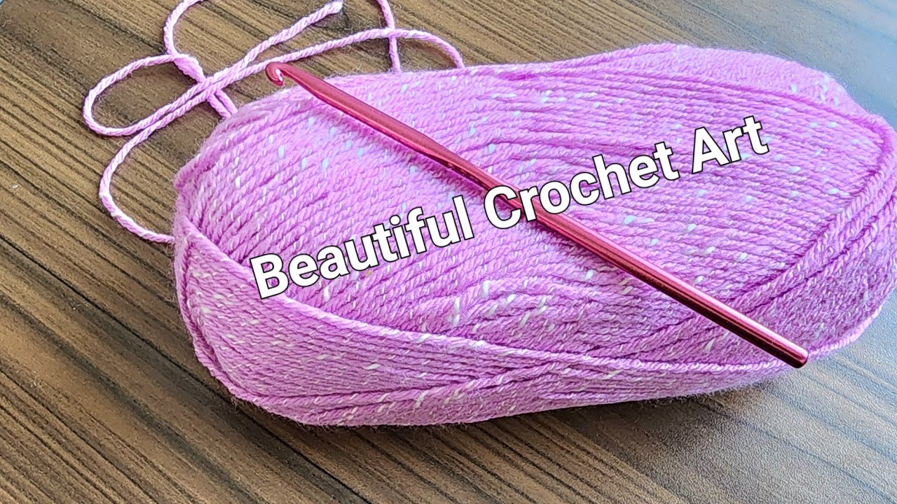 Beautiful Crochet Art stitch🎉 Easy and beautiful crochet pattern ...