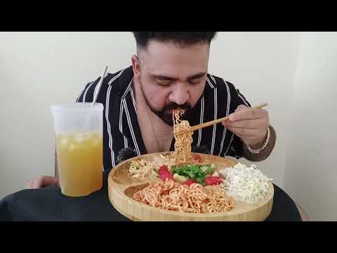 BU SESLER YASAKLANMALI 😱 | Aşırı  Noodle ASMR (Şapır Şupur!) #asmr #noodles #türkçeasmr