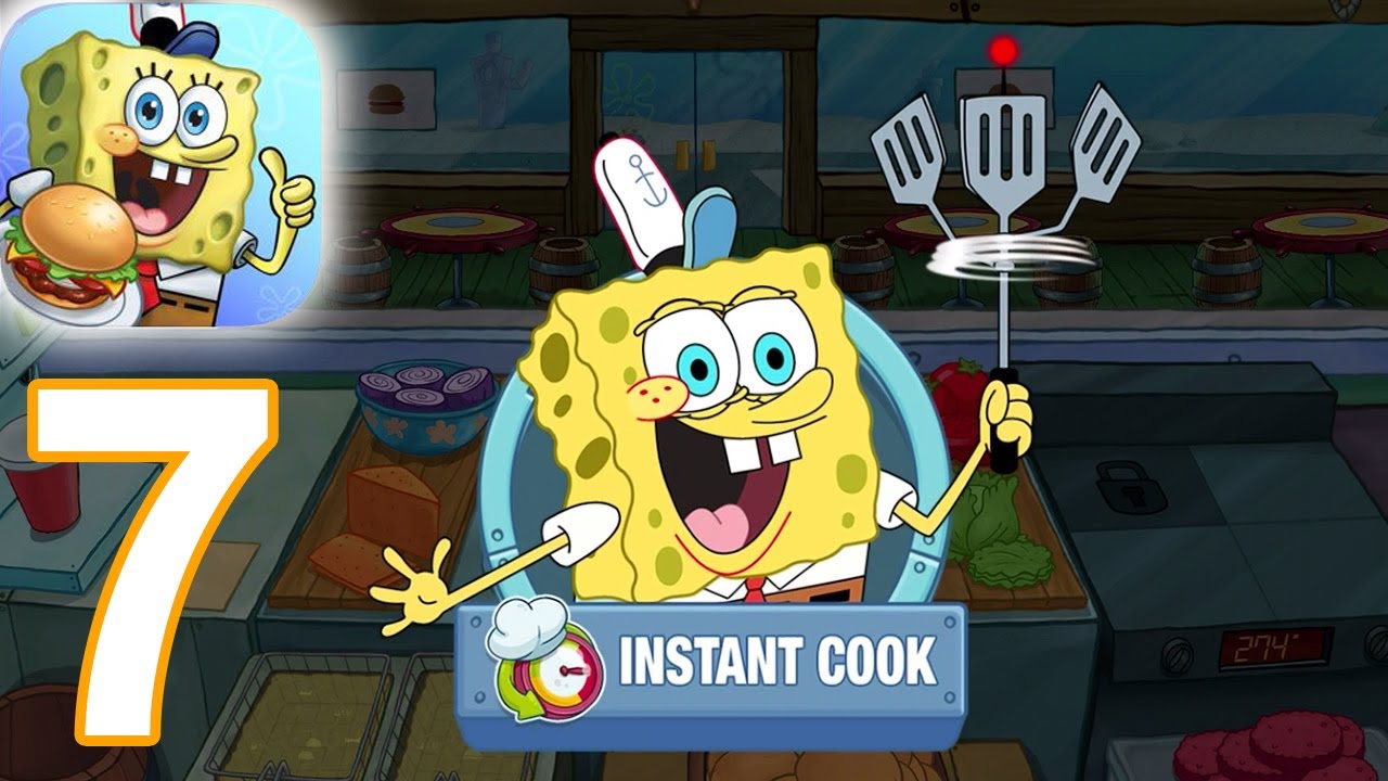 SpongeBob: Krusty Cook-Off - Gameplay Video Part 7 (iOS Android) - YouTube