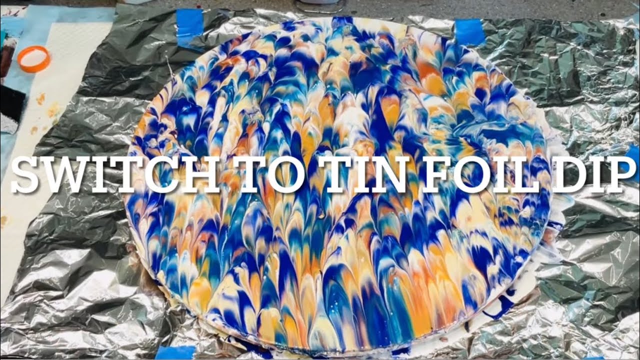 WOW THAts Different! Tin Foil Dipping! BEST EVER LARGE TABLE TOP ocean ...