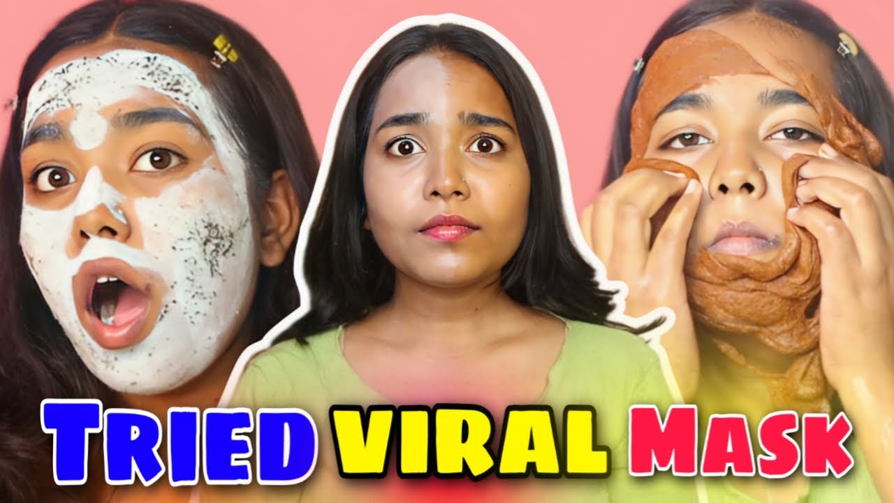 Tried VIRAL Face Mask went Wrong 😱 - YouTube