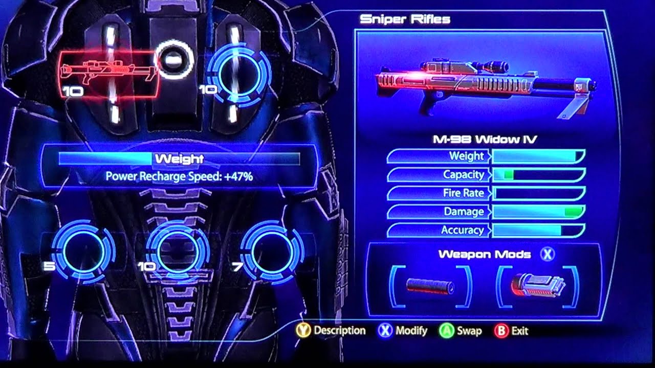 Mass Effect 3 Human Infiltrator Build - YouTube