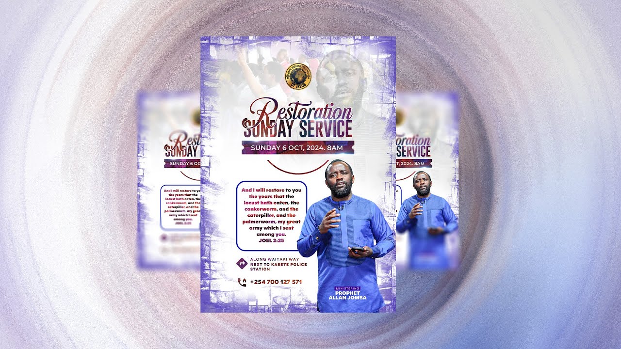 RESTORATION SUNDAY SERVICE 06/10/2024 - YouTube