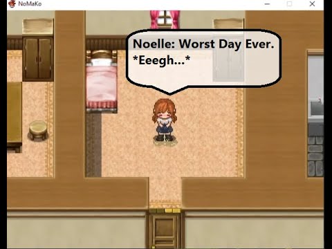 NoMaKo Episode 2 Noelle had an accident found a sprite then a battle partner!