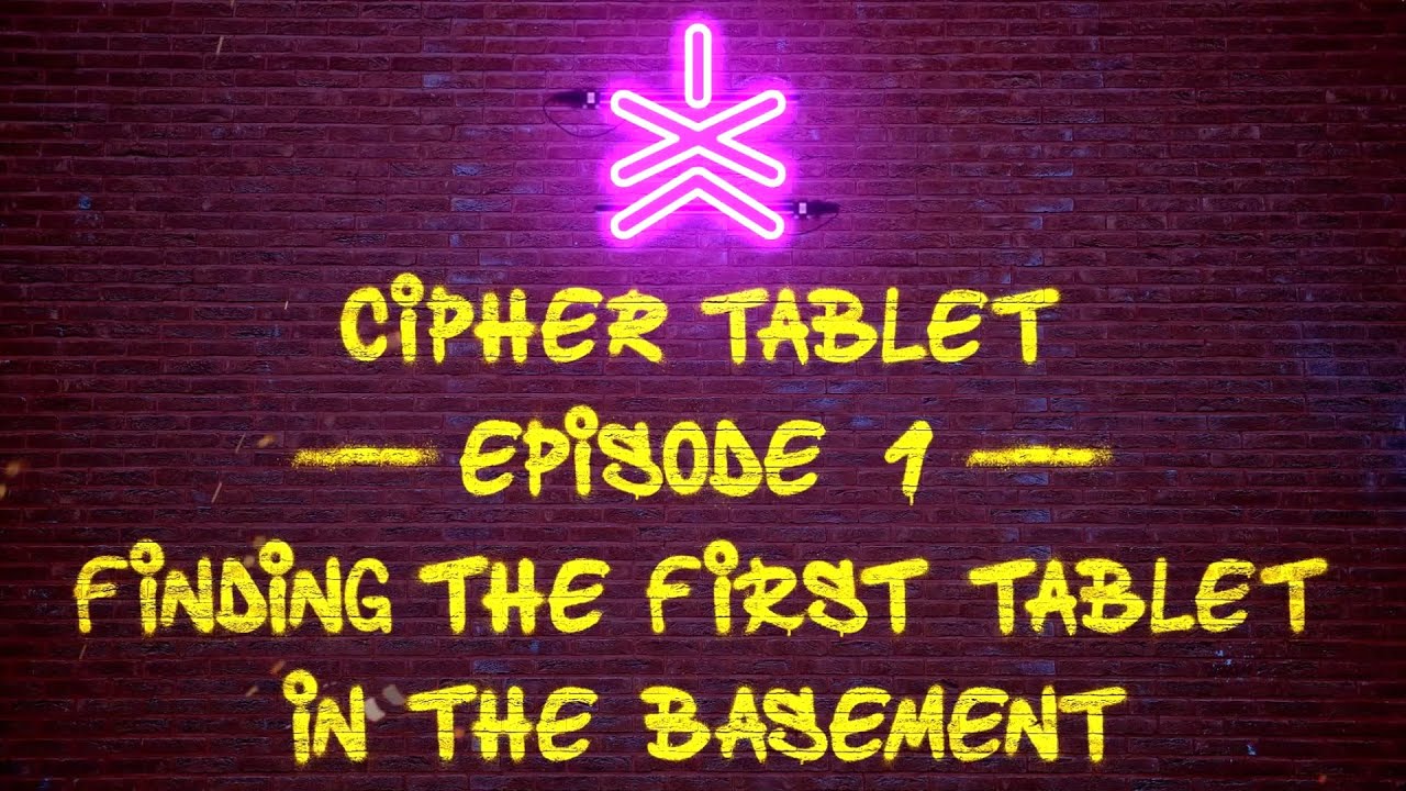 Cipher Tablet ADVENTURES | Episode 1 - FINDING THE FIRST TABLET IN THE ...