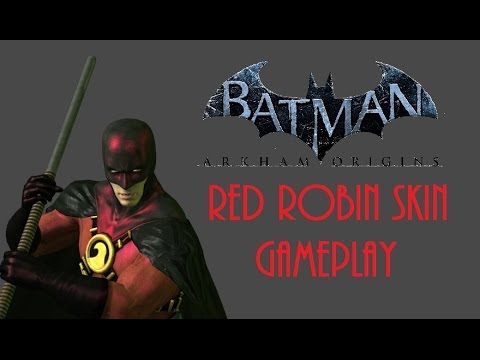 Batman: Arkham Online | Red Robin Skin Gameplay | Blackgate Prison ...