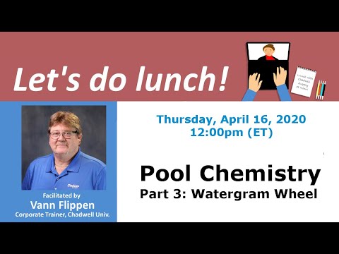Pool Chemistry: Part 3 - Using the Watergram Wheel - YouTube