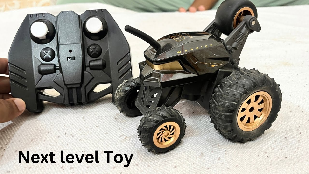 Rc 360 spin stunt monster car unboxing. - YouTube