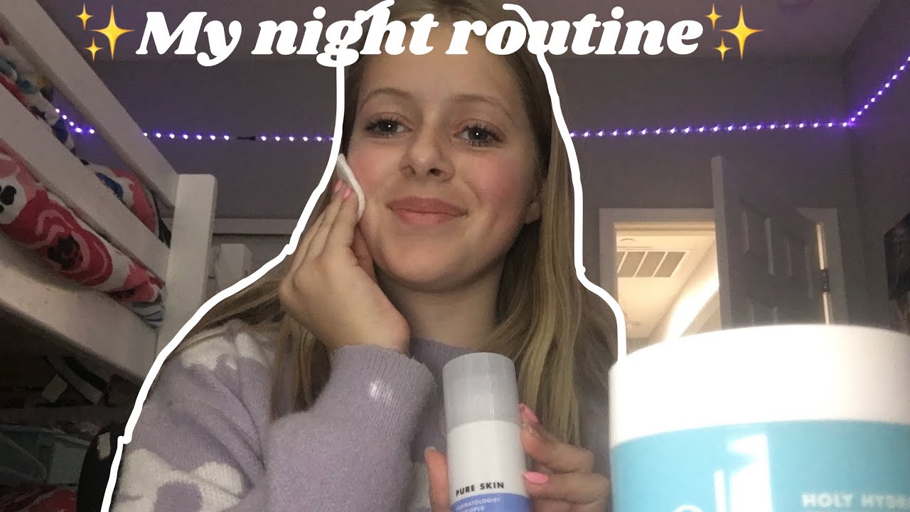 My night routine 💕 - YouTube