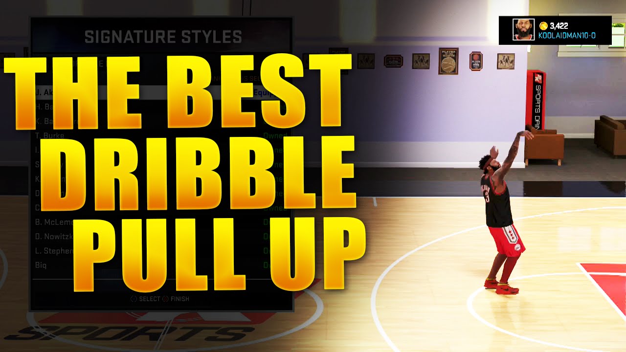 NBA 2K16 | THE BEST DRIBBLE PULL UP | - YouTube