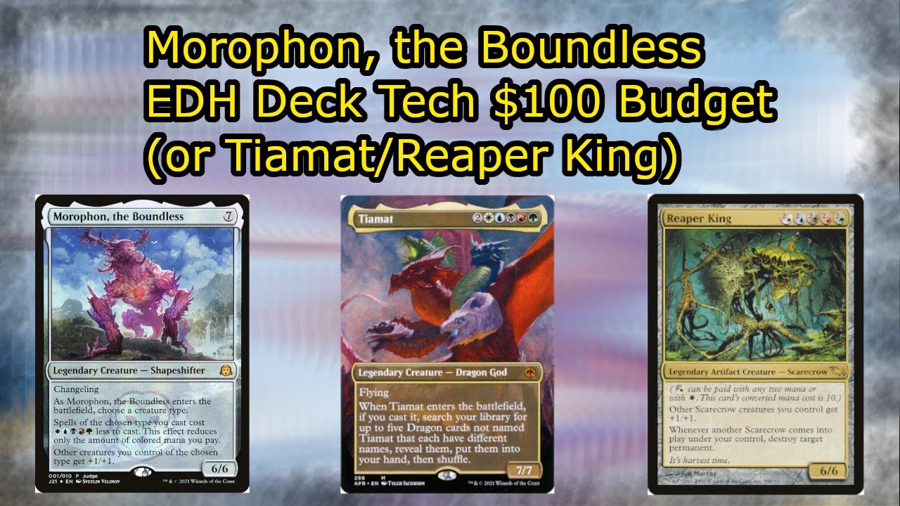 Magic the Gathering: Morophon, the Boundless EDH Commander Deck Tech ...