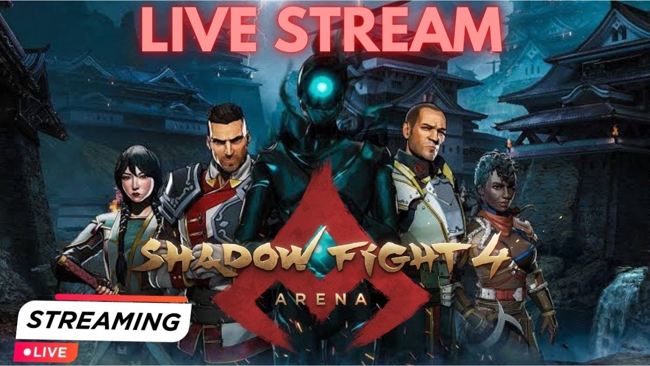 English shadow fight 4 : 😄 Happy stream | Playing Solo | Streaming with ...