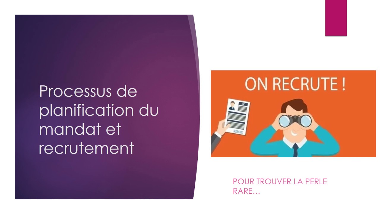 Formation processus de dotation - YouTube