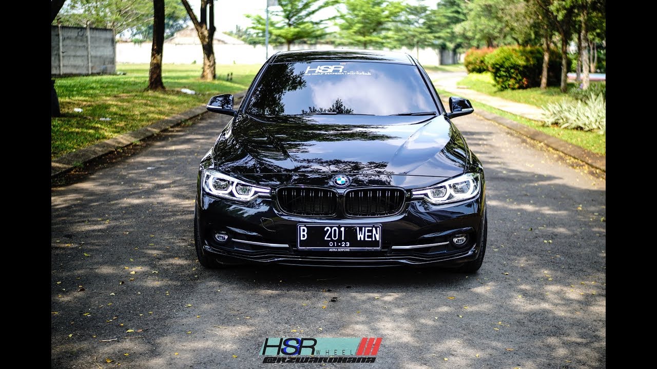 Modifikasi BMW F30 Menggunakan HSR Wheels XXR 18" - YouTube