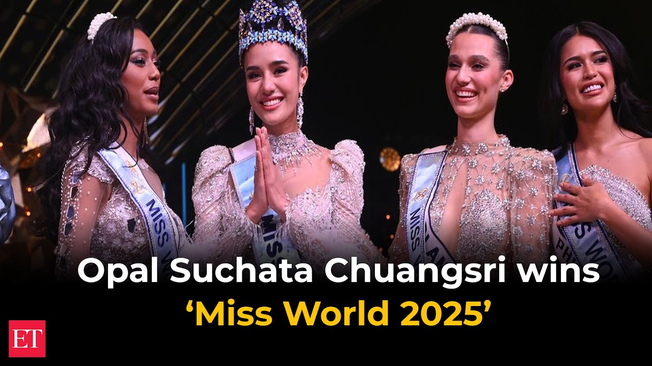 Thailand’s Opal Suchata Chuangsri crowned Miss World 2025 in grand ...