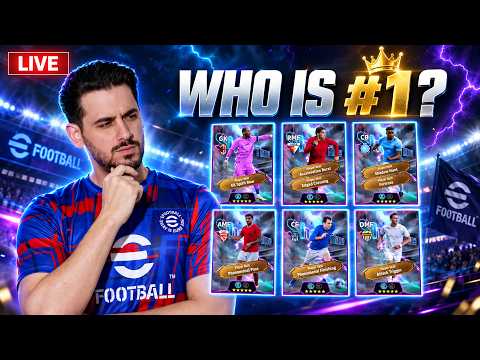 DID YOU GET THE BEST FREE SHOW TIME PLAYER?! 🎁 🔥 ALL 6 RANK & REVIEW | eFootball 27 LIVE 🔴