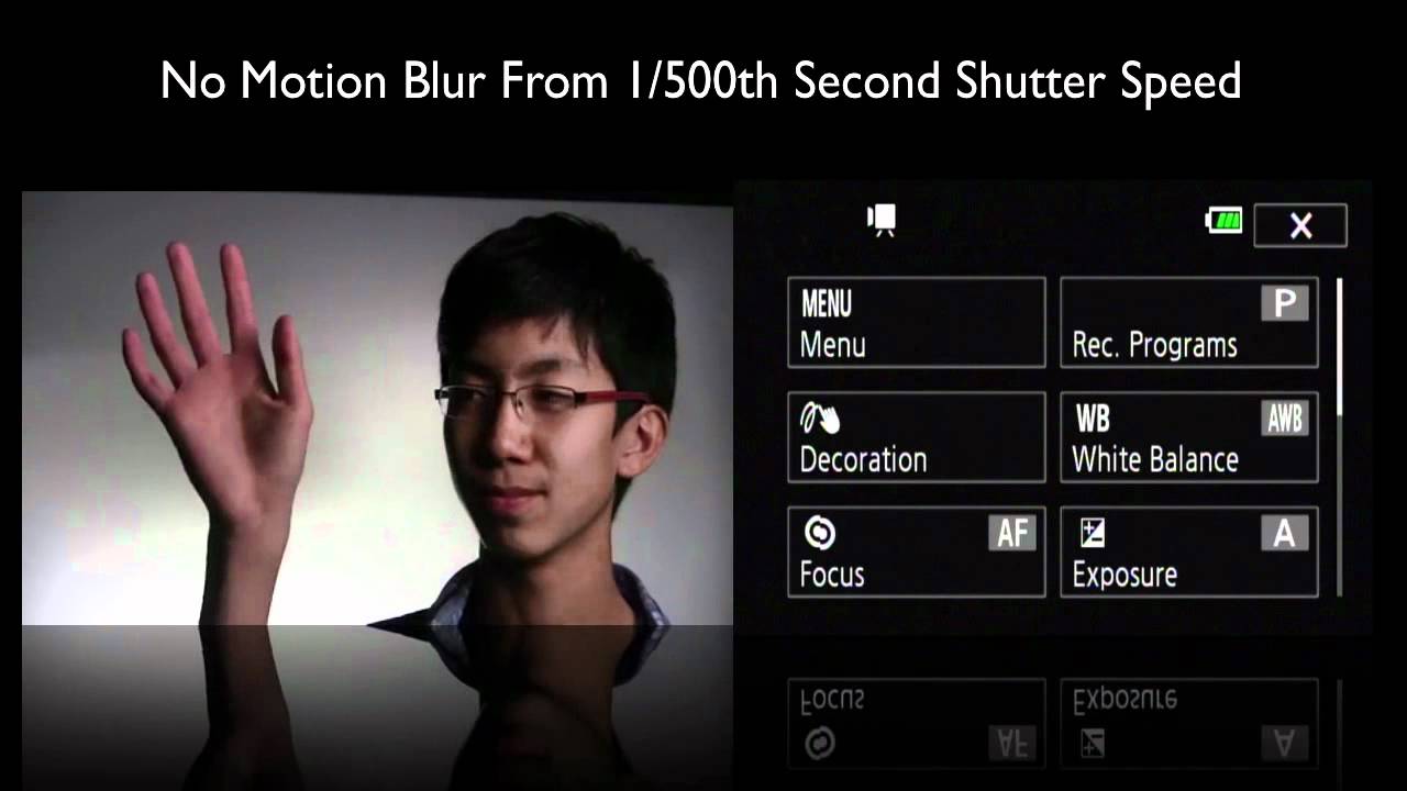 Fast vs Slow Shutter Speed - YouTube