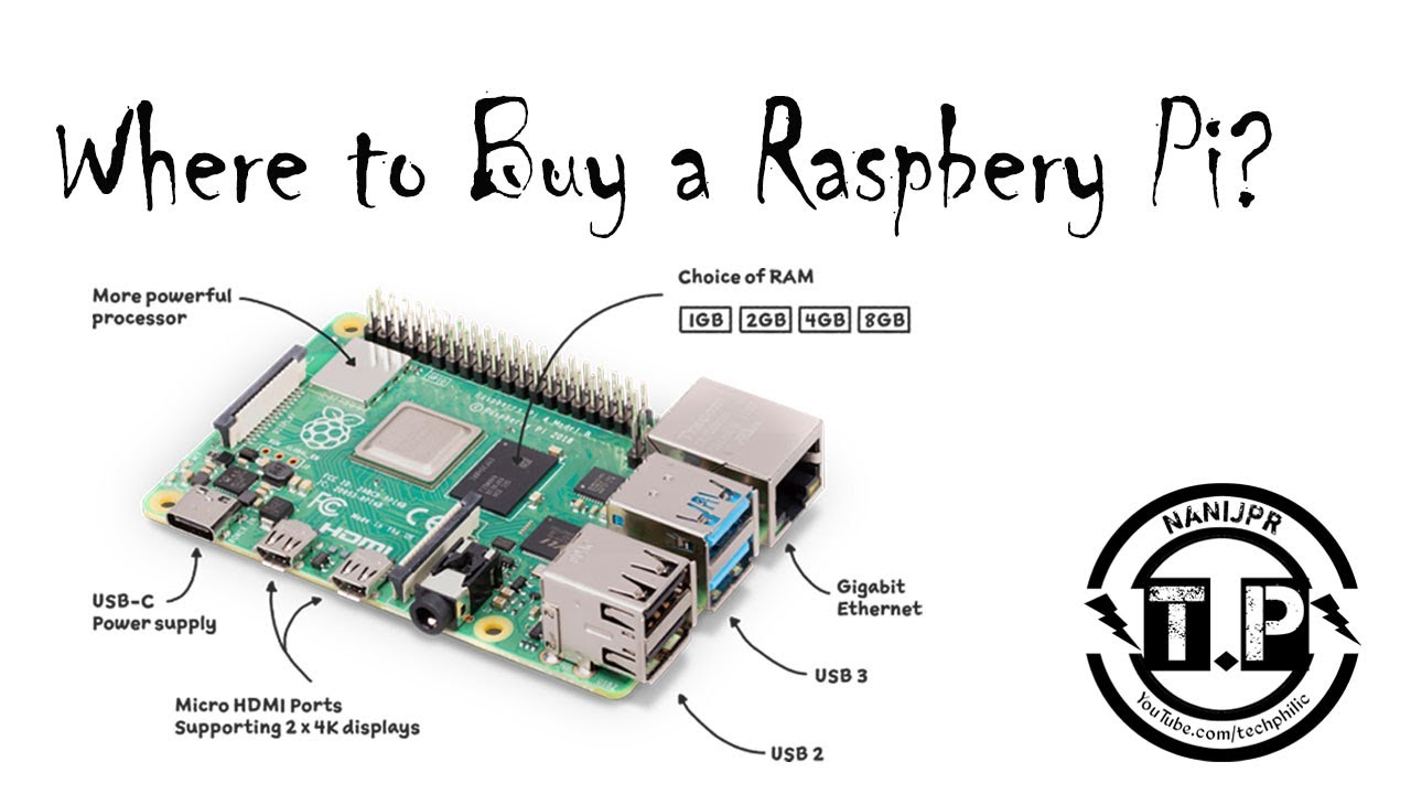 Where To Buy A Raspberry Pi? - YouTube