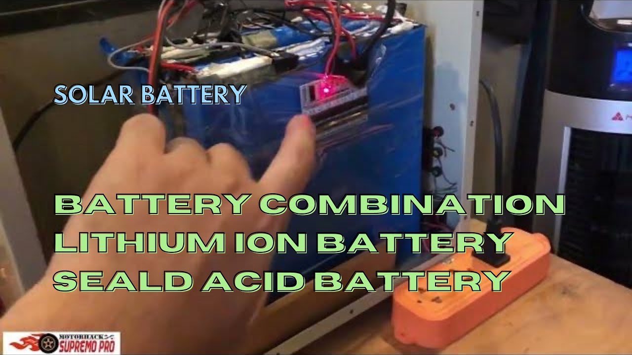 Solar Battery Combination - YouTube
