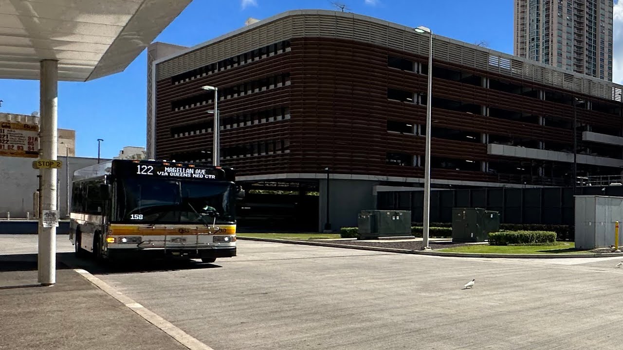 Honolulu TheBus Route 122 Magellan Avenue via Queen’s Medical Center ...
