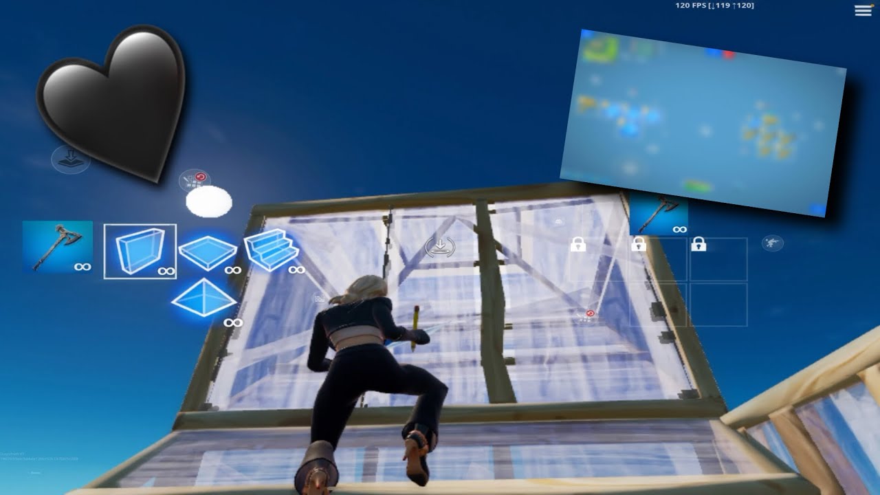 999🖤 + The BEST HUD and Settings For Fortnite Mobile (*CLEANEST FLOW ...